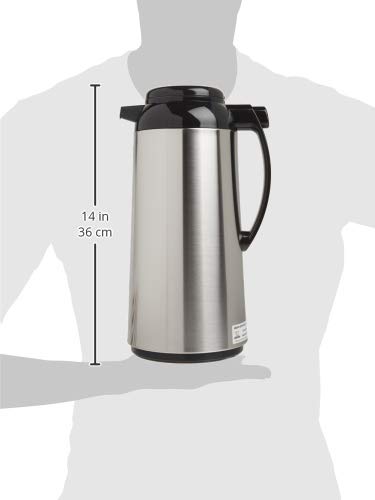 Zojirushi Premium Thermal Carafe, 1.85-Liter, Brushed Stainless Steel