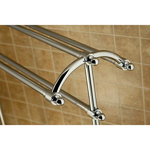 Kingston Brass CC2291 Vintage Freestanding Towel Rack, 29-1/2-Inch Height, 28-Inch Width, Polished Chrome