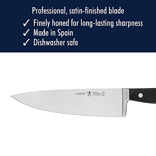 HENCKELS Classic Razor-Sharp 8-inch Chef's Knife, German Engineered Informed by 100+ Years of Mastery