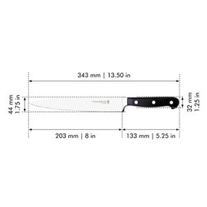 HENCKELS Classic Razor-Sharp 8-inch Carving Knife, German Engineered Informed by 100+ Years of Mastery