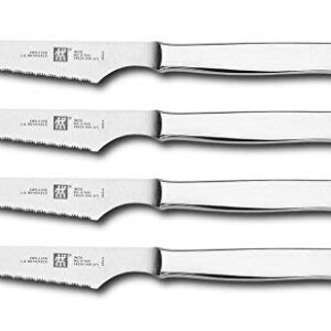 J.A. Henckels ZWILLING Knives Steak Knife Set, 4-piece, Stainless Steel