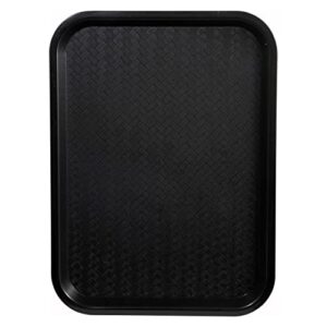 winco fast food tray, 14-inch by 18-inch, black