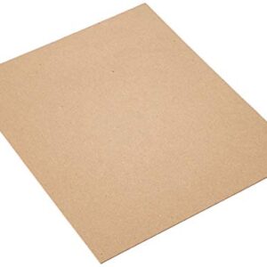 Grafix Medium Weight 8.5 x 11”, Natural Pack of 25 – Acid-Free 0.057” Chipboard Sheets, Create Three-Dimensional Embellishments for Cards, Papercrafts, Mixed Media, Home Décor, 25 Count