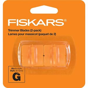 fiskars 195960-1001 trimmer cutting replacement blades style g, orange 2.5 x 2.5 x 1.47 cm