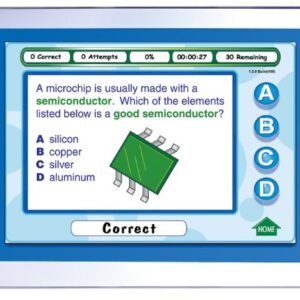 NewPath Learning-24-6009 Middle School Physical Science Curriculum Mastery Game, Grade 5-9, Class Pack