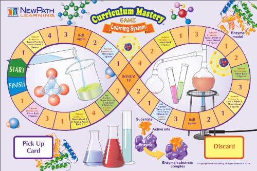 NewPath Learning-24-6009 Middle School Physical Science Curriculum Mastery Game, Grade 5-9, Class Pack