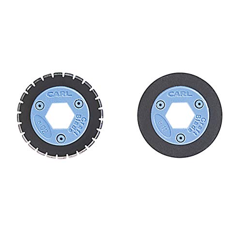 CARL 15051 Bidex perforating/Scoring Blade Set for Personal/Professional Rotary Trimmers, Blue