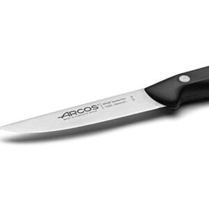 ARCOS Maitre Vegetable Knife, 100 mm | 4" Inch, Black