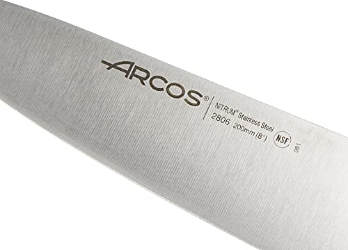 ARCOS Universal Chef’s Knife, 8 Inch, Black