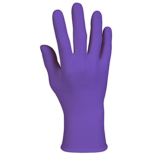 Kimberly-Clark® Safeskin Purple Nitrile Exam Gloves, Medium, Purple, Box Of 100