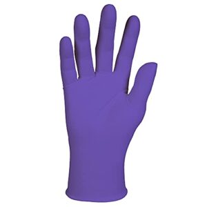 Kimberly-Clark® Safeskin Purple Nitrile Exam Gloves, Medium, Purple, Box Of 100