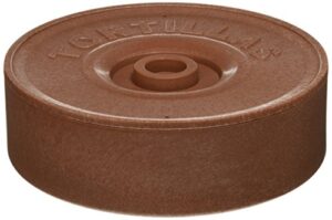 winco ptw-8 8-1/2-inch diameter tortilla warmer, 2-5/8-inch height,brown,medium