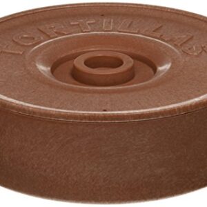 Winco PTW-8 8-1/2-Inch Diameter Tortilla Warmer, 2-5/8-Inch Height,Brown,Medium