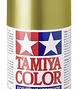 Tamiya 86013 PS-13 Gold Spray Paint, 100ml Spray Can