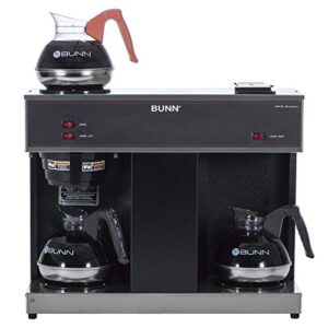 bunn 04275.0031 vps 12-cup pourover commercial coffee brewer, with 3 warming stations (120v/60/1ph)