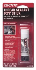 loctite 504467 pst thread sealant stick, 19-gram, red