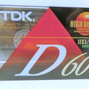 TDK Audiocassettes Superior Normal Bias D60 (Discontinued by Manufacturer)