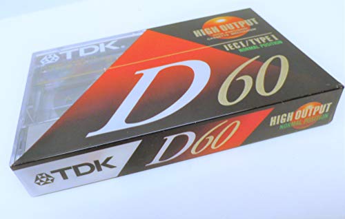 TDK Audiocassettes Superior Normal Bias D60 (Discontinued by Manufacturer)