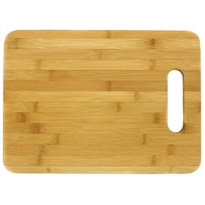 chef craft classic bamboo cutting board, 12.5 x 9.5 inch, natural