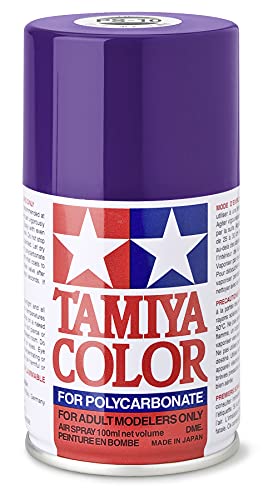 Tamiya America, Inc Polycarbonate PS-10 Purple, Spray 100 ml, TAM86010