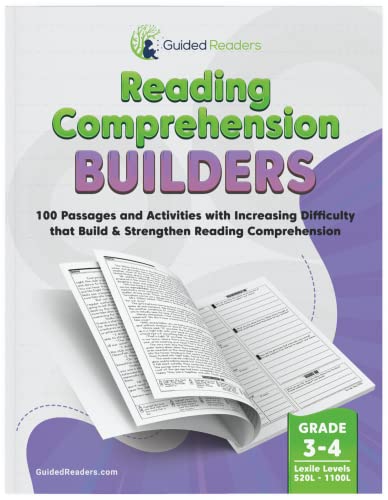 Reading Comprehension Grade 3 - Reading Comprehension Grade 4 - 100 Close Reading Passages