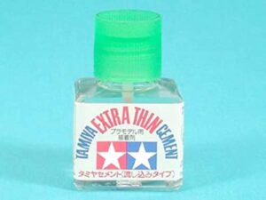 tamiya 87038 extra thin cement glue fine tip 40ml