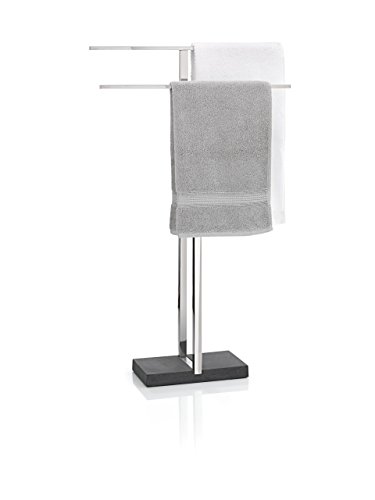 Blomus Floor Standing Towel Rack Stand, Polished Stainless Steel