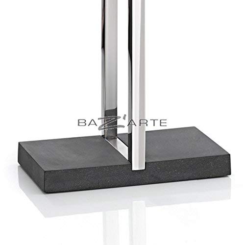 Blomus Floor Standing Towel Rack Stand, Polished Stainless Steel