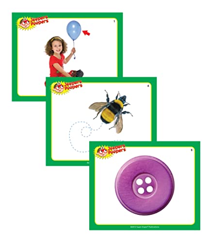 Super Duper Publications | Jeepers Peepers® Glasses Game Add-On Cards | Educational Learning Resource for Children