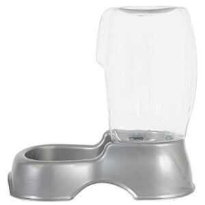 Petmate Pet Cafe Waterer Cat and Dog Water Dispenser 4 Sizes, 3 GAL, Pearl Tan