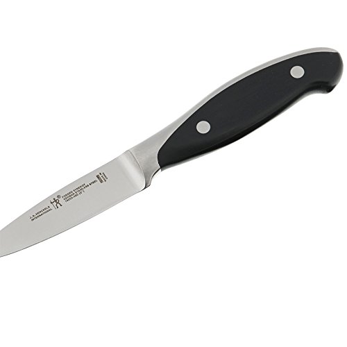 HENCKELS Forged Synergy Paring Knife, 3-inch, Black/Stainless Steel