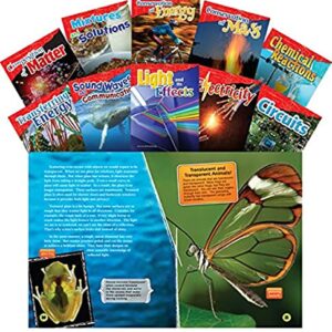 Teacher Created Materials - Science Readers: Content and Literacy: Let's Explore Physical Science - 10 Book Set - Grades 4-5