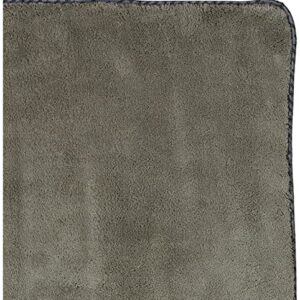 Chemical Guys MIC_1995 Woolly Mammoth Microfiber Dryer Towel, 25" x 36", Gray