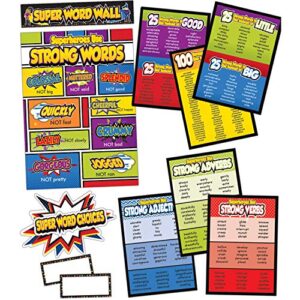 Carson Dellosa Super Power Super Word Choices Bulletin Board Set (110311)