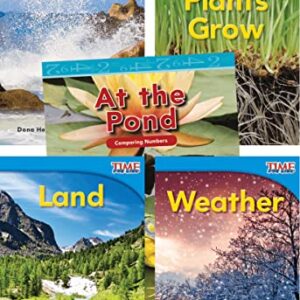 Teacher Created Materials - Classroom Library Collections: Earth's Ecosystems - 5 Book Set - Grades Prek-K - Guided Reading Level A - E