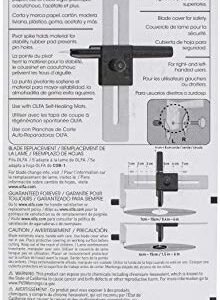 OLFA Compass Circle Cutter (CMP-1) - Adjustable Compass Style Rotary Circle Cutter w/ 6 Blades for Cutting Circles Up to 6 Inches in Diameter, Replacement Blades: OLFA COB-1 Blades