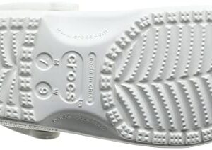 Crocs Unisex-Adult Classic Clogs (Best Sellers), White, 8 Men/10 Women