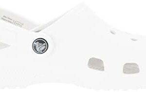 Crocs Unisex-Adult Classic Clogs (Best Sellers), White, 8 Men/10 Women