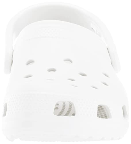 Crocs Unisex-Adult Classic Clogs (Best Sellers), White, 8 Men/10 Women