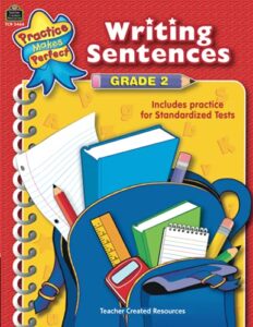 writing sentences grade 2 (practice makes perfect)