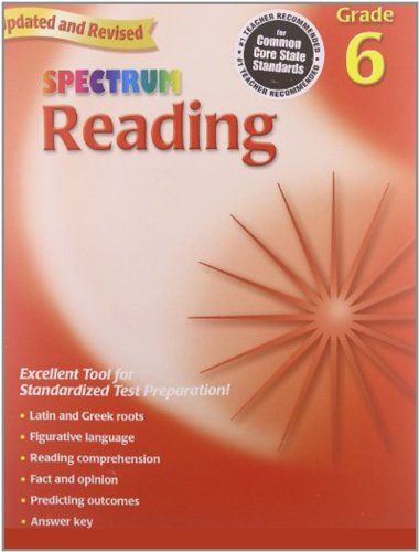 Spectrum Reading, Grade 6