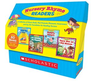 scholastic classroom resources nursery rhyme readers (sc525020)