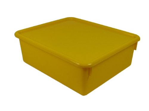 Romanoff, Yellow Double Stowaway Tray with Lid