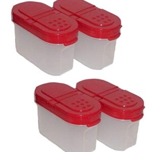 Tupperware Small Spice Containers Set of 4