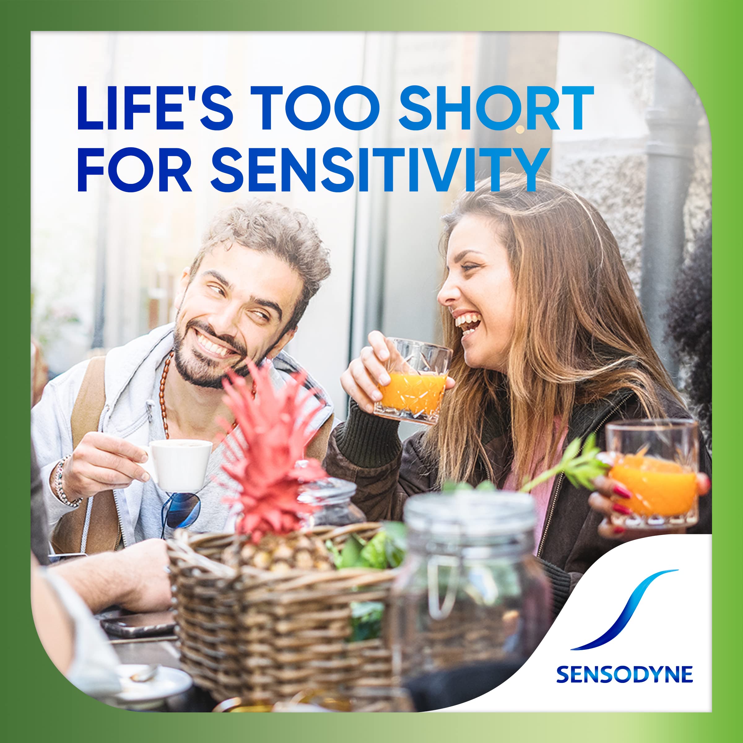 Sensodyne Fresh Mint Sensitive Toothpaste, Cavity Prevention and Sensitive Teeth Treatment - 4 Ounces