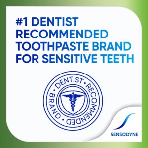 Sensodyne Fresh Mint Sensitive Toothpaste, Cavity Prevention and Sensitive Teeth Treatment - 4 Ounces