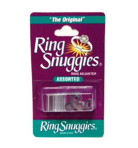 Ring Snuggies Ring Sizer or Assorted Sizes Adjuster Set of Six Per Pack