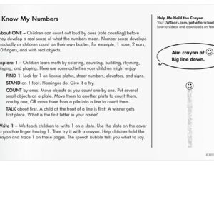 Learning Without Tears Spanish I Know My Numbers- Get Set for School Series, Pre-K, Math, Counting, Number Concepts, Recognition, Formation- Centers, Whole-Class, and Individual- for School or Home