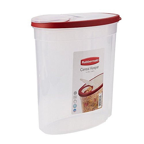 Rubbermaid Home Cereal Keeper Clear/ Red (1.5 Gal) - 1783748