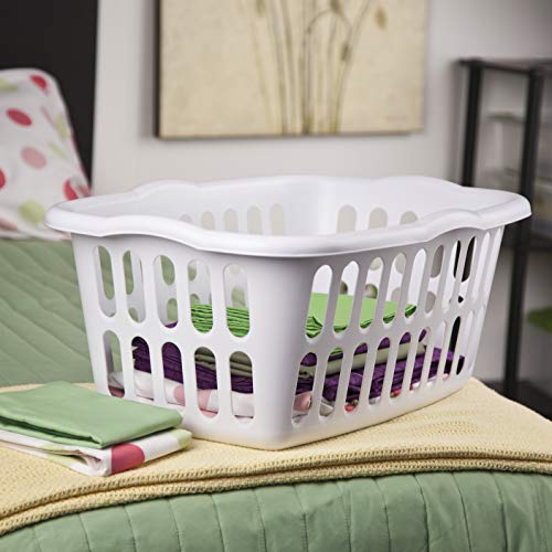 Sterilite Corp. 12459412 Rectangular Laundry Basket (colors may vary)